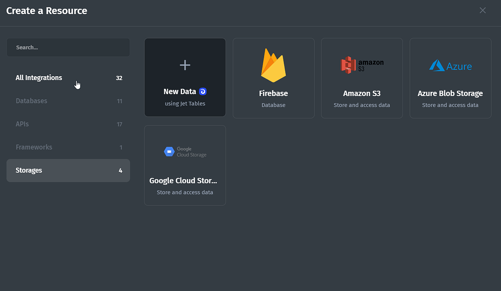 Firebase Storage Integration - Help - Jet Admin